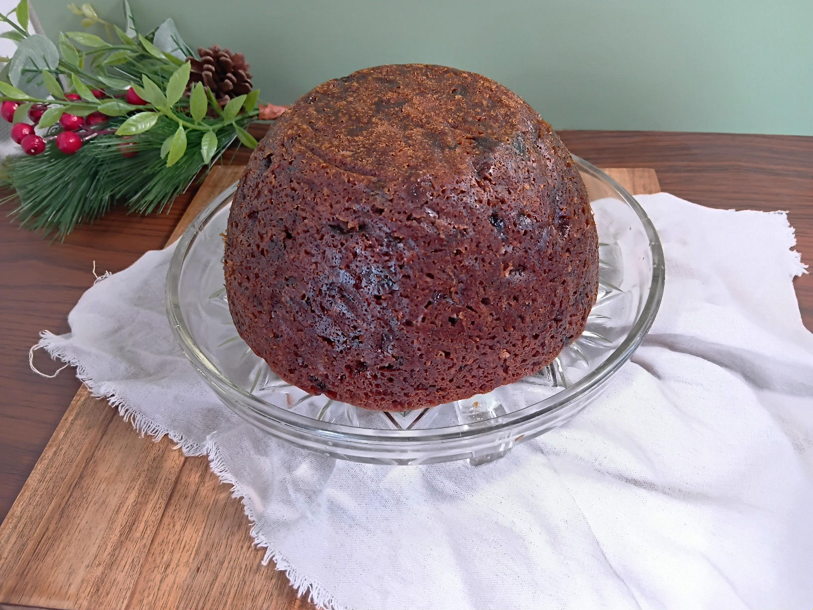 Christmas Steamed Pudding - A Dash Of Rose Marie